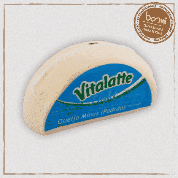 Queijo Minas Padrão Light Vitalatte 450g - Resfriados - Boomi