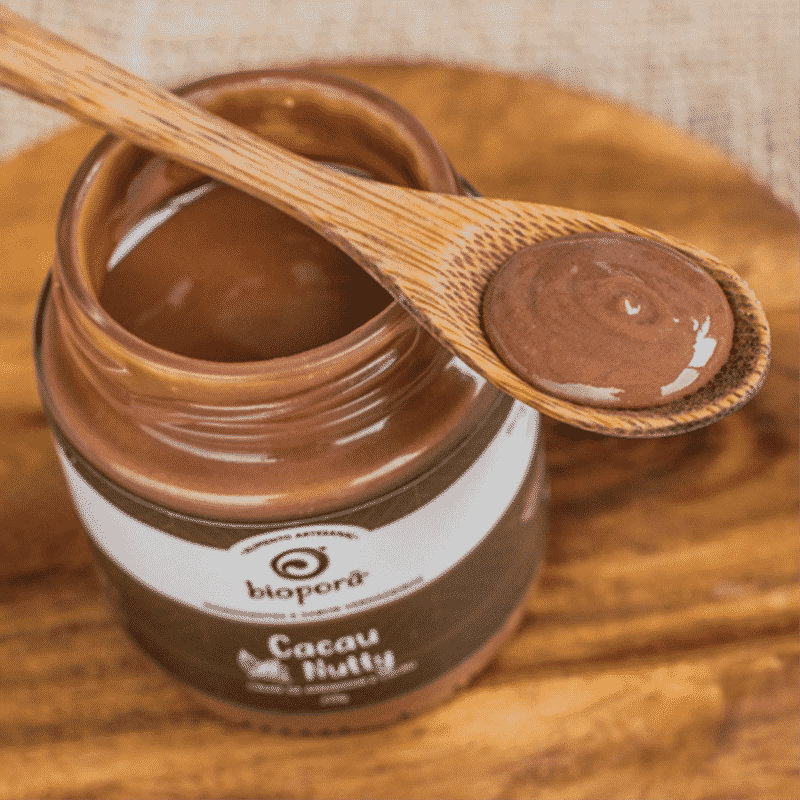 Cacau Nutty Pasta de Amendoim e Cacau Vegana Bioporã 210g - Boomi